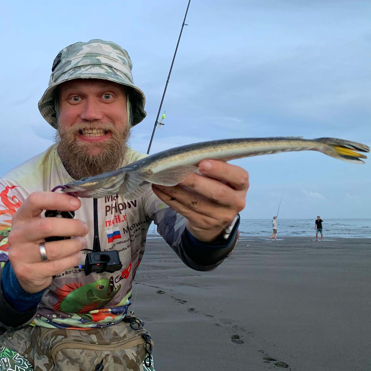 Новый вид пойман! Индийский плоскоголов. New specie caught! Bartail ...